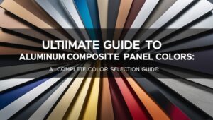 ACM Panels Color Chart and Selection Guide 2025 - Manaco Cladding